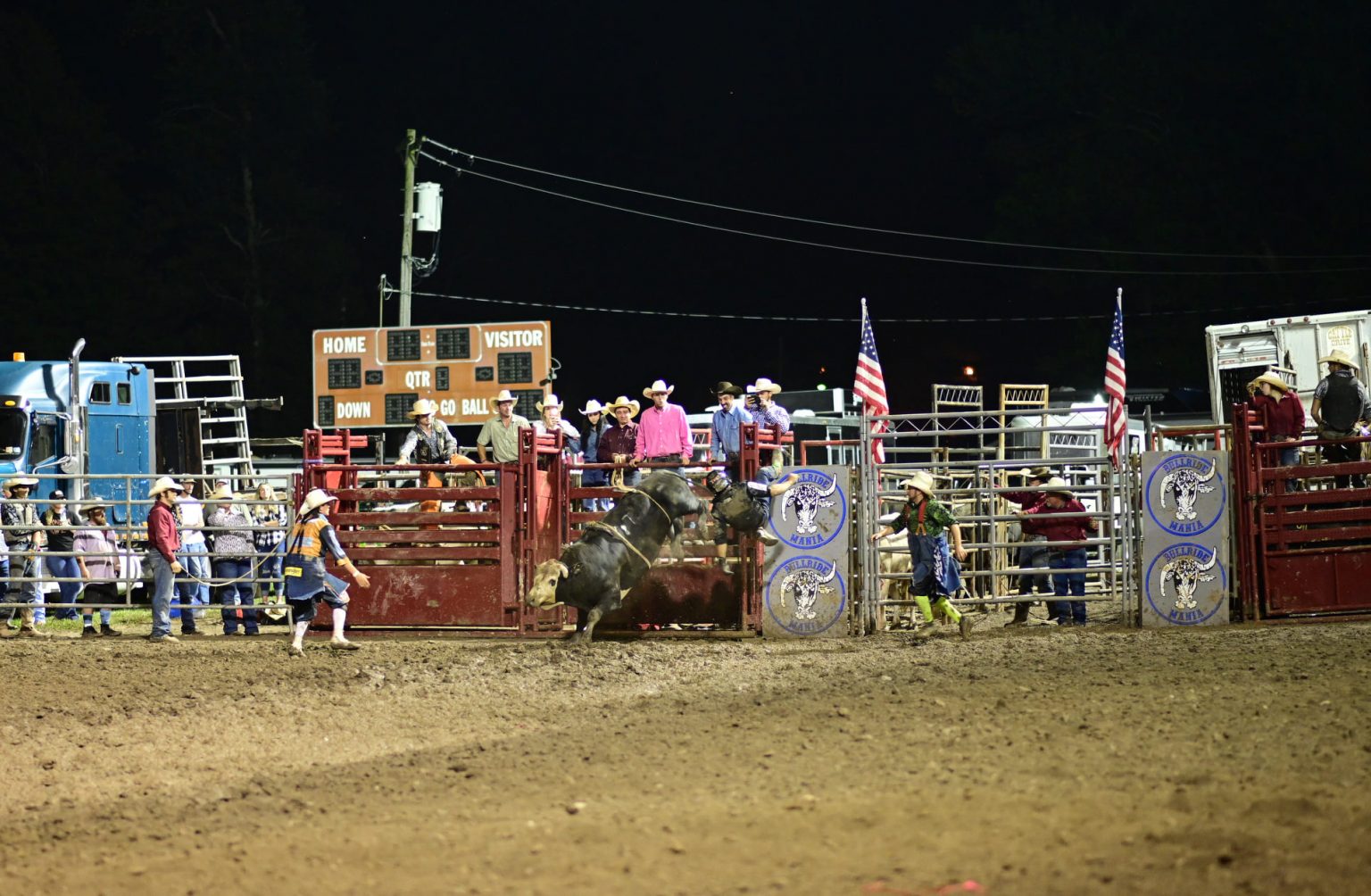 Bullride Mania - Troy Fair