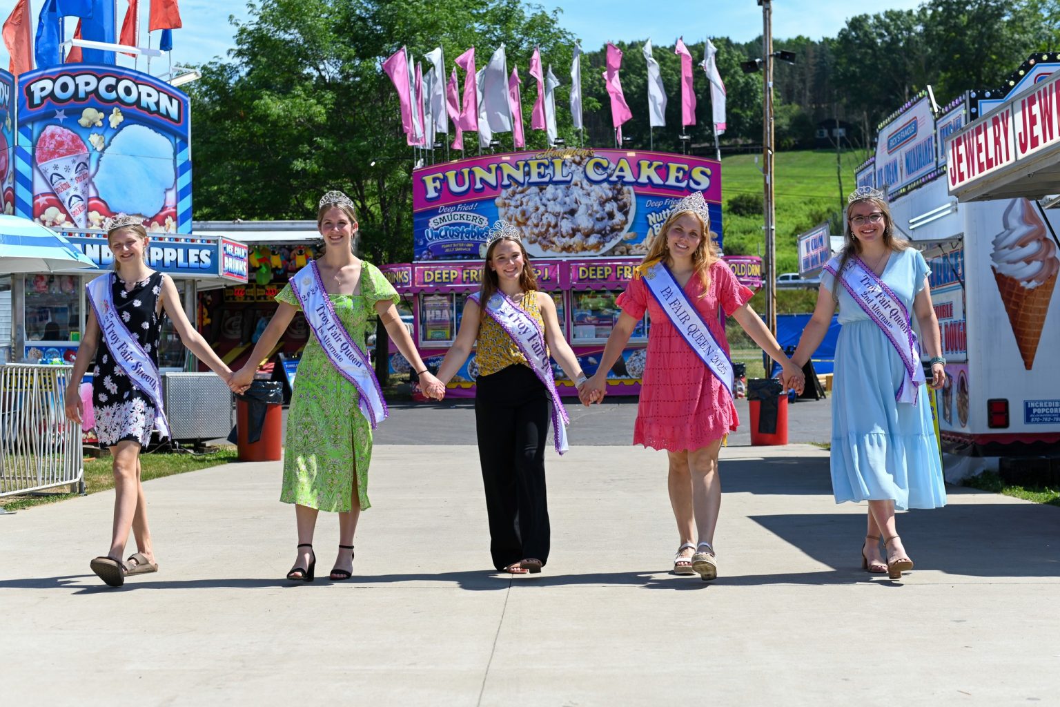 Fair Queen & Court - Troy Fair
